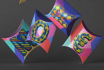 Color Textile Font - Creative OpenType Typeface | Handmadefont.com