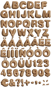 Wax Font - Melted OpenType Alphabet | Handmadefont.com
