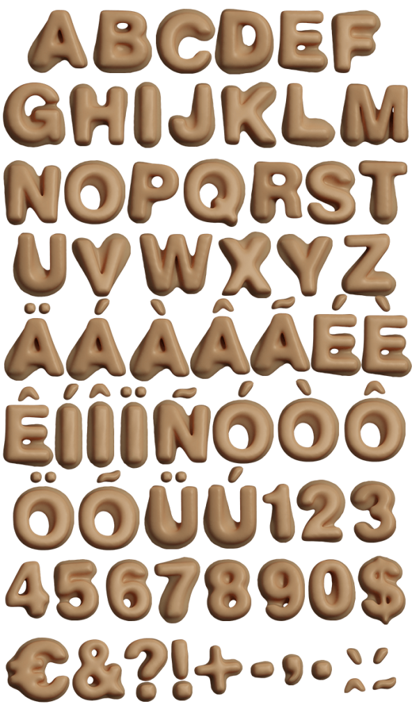 Wax Font - Melted OpenType Alphabet | Handmadefont.com