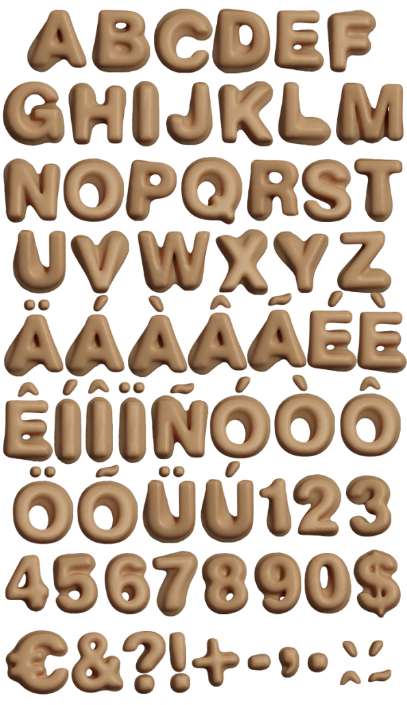 Wax Font - Melted OpenType Alphabet | Handmadefont.com
