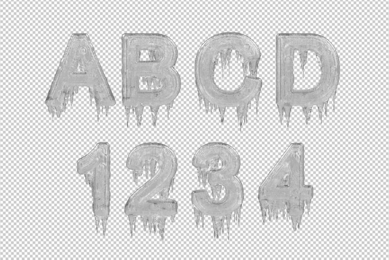 Icicle Font - Ice OpenType Typeface | Handmadefont.com