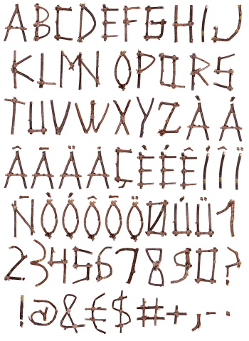 Sticks Font For Your Extravagant Headline Designs - Handmadefont.com