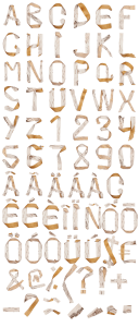 Handmadefont - Unique and Creative Fonts made by hand and 3D