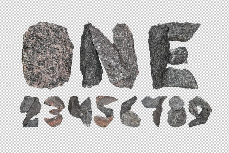 Granite Font - Strong OpenType Alphabet | Handmadefont.com