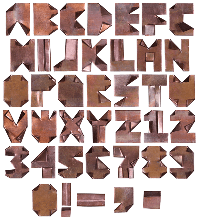Copper Font - Handmadefont