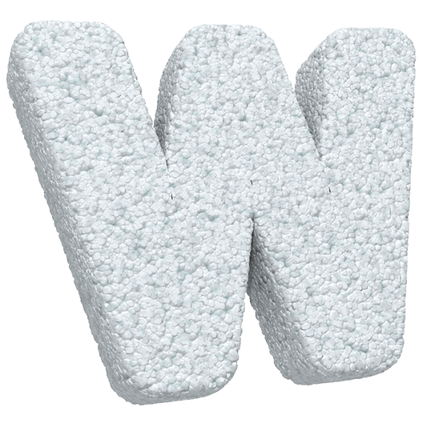 Buy Foam Plastic Font And Enjoy Punchy Set Of Characters For You Designs