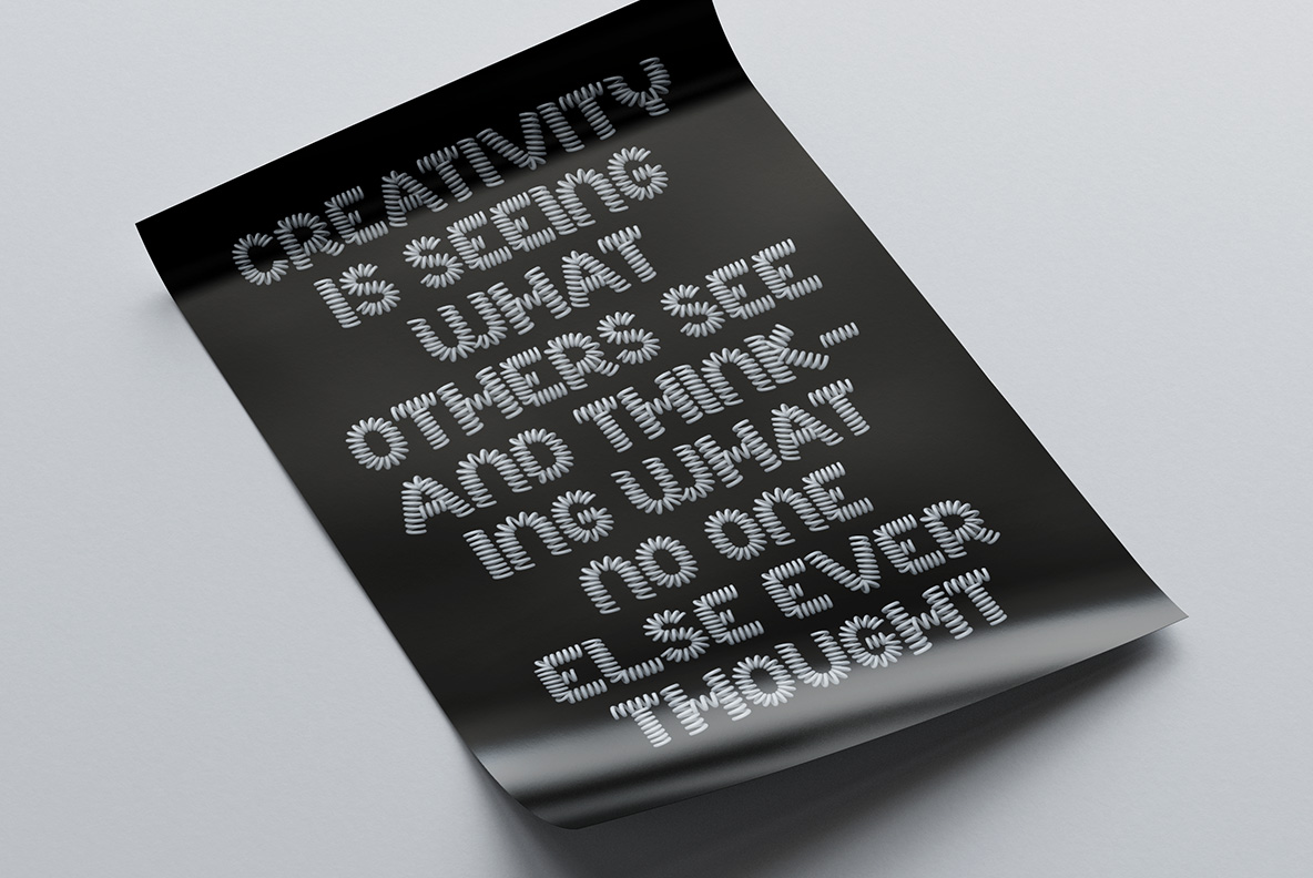 Helix Font - Creative OpenType Alphabet | Handmadefont.com