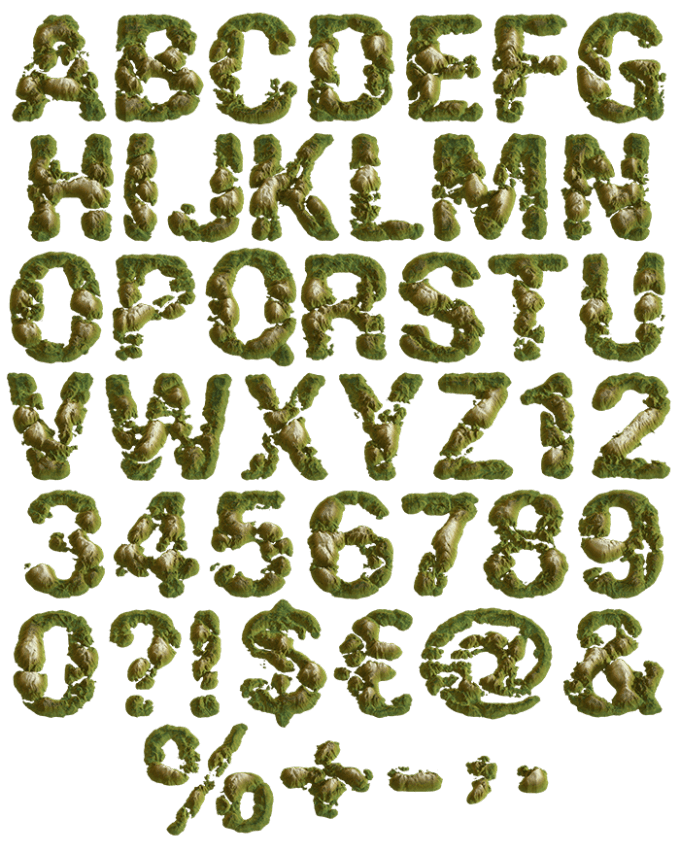 Sea Island Font - OpenType Alphabet | Handmadefont.com