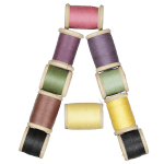 Spool of Thread Font - Handmadefont