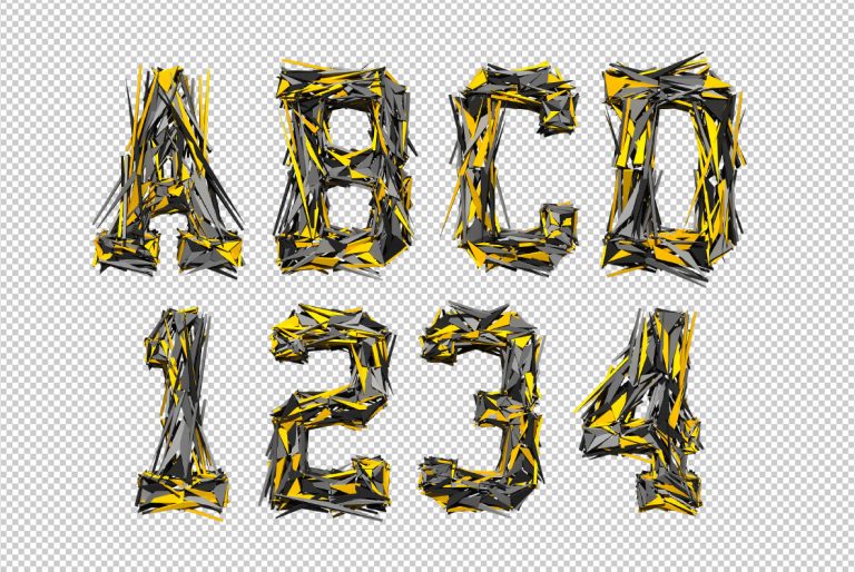 Transformers Font - Black and Yellow Typeface | Handmadefont.com