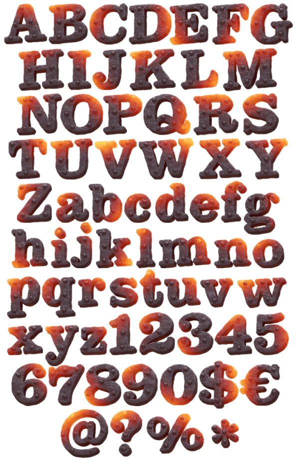 Browse Forged Iron Font To Fight Like Legend With Metal Typeface