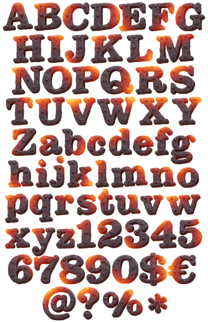 Browse Forged Iron Font To Fight Like Legend With Metal Typeface