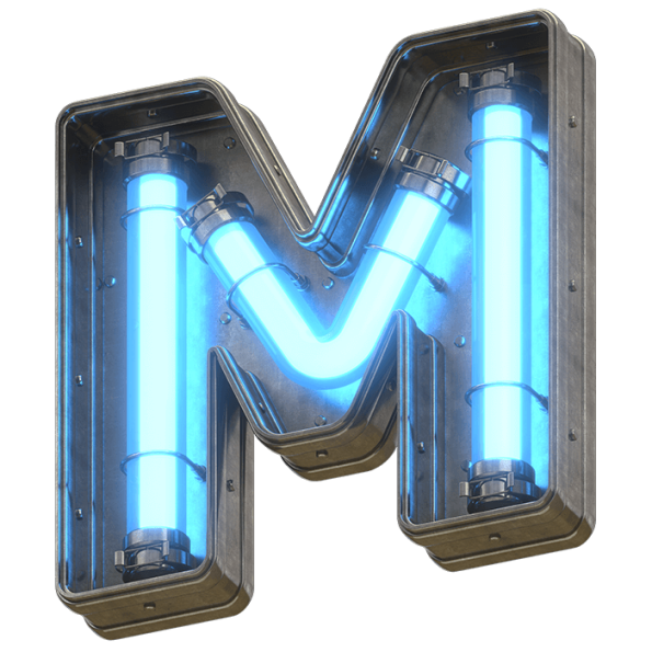 Buy Bluelight Font - A Light Typography Takes Mysterious Path