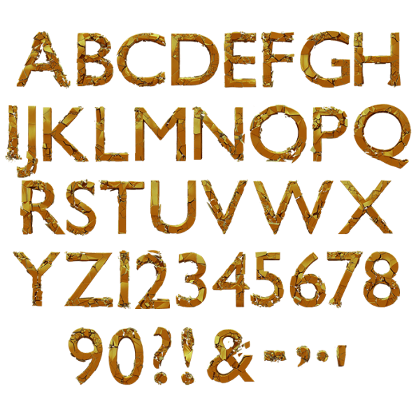 Buy Golden Demolition Font To Go Into New Design Action