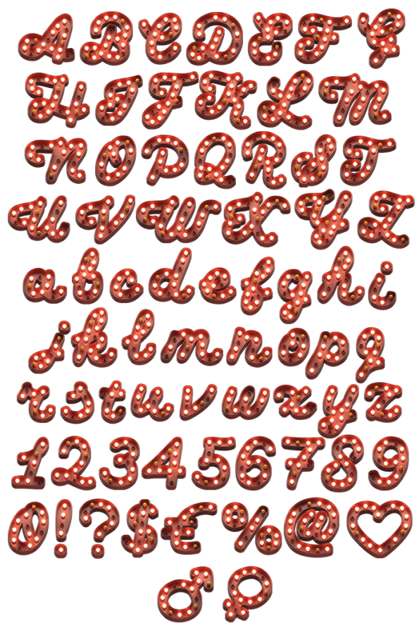 Buy Hot Font And Shine Bright Forever Like Lights Of Big City
