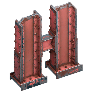 Buy Red Steel Beams Font, Red Typeface For Confident Artists