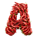 Buy Chilli Font - Hot And Saucy Chili Typefacfe For Food Design