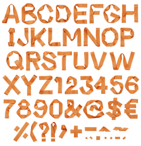 Buy Orange Belt Font And Stay Safe In Any Design Accident