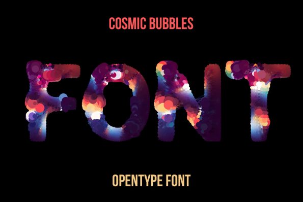 Cosmic Bubble Font - Download Creative Typeface | Handmadefont.com