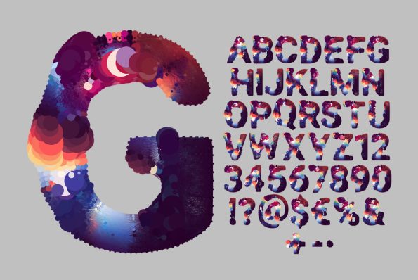 Cosmic Bubble Font - Download Creative Typeface | Handmadefont.com