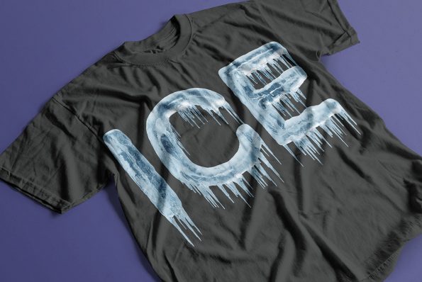 Ice Age Font - Frozen OpenType Typeface | Handmadefont.com
