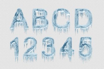 Ice Age Font - Frozen OpenType Typeface | Handmadefont.com