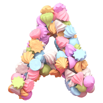 Meringue Font, Yummy Typeface For Food Design