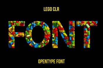 Lego Font - Fun OpenType Typeface | Handmadefont.com