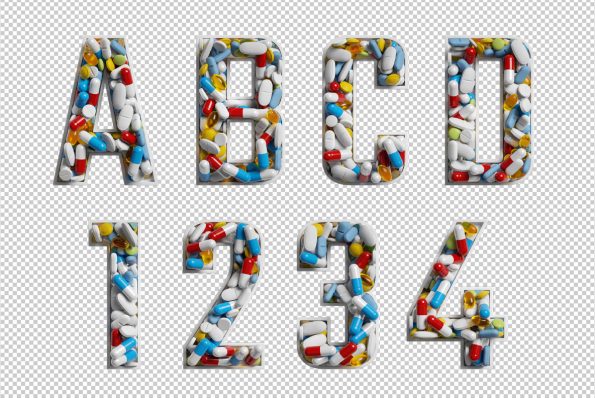 Pills Font - Healthy OpenType Typeface | Handmadefont.com