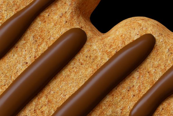 Cookies Font - Fudge Stripe Cookies Alphabet | Handmadefont.com