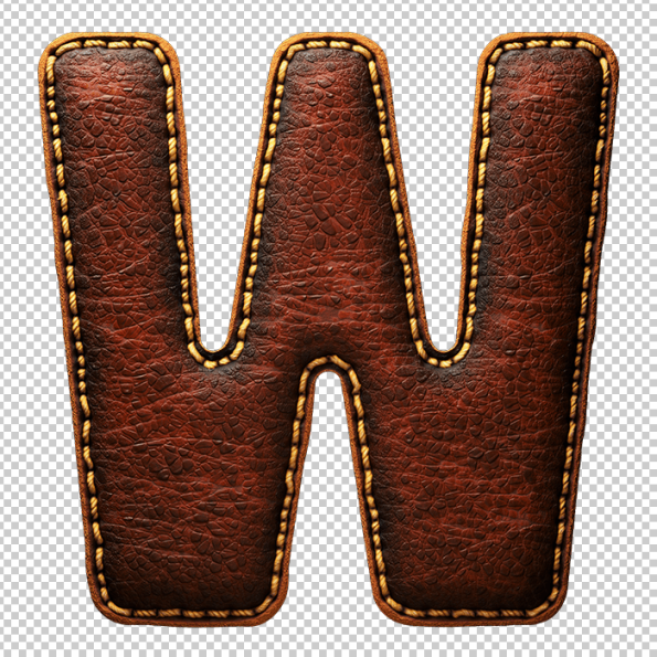 Leather font - Handmadefont