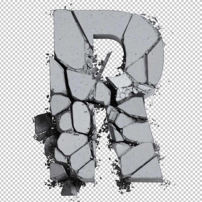 Concrete Font - Strong OpenType Alphabet | Handmadefont.com