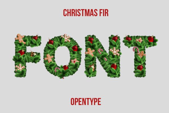 Christmas Font - Decorative OpenType Alphabet | Handmadefont.com