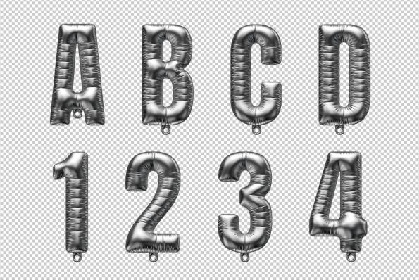 Balloons Font - Playful OpenType Alphabet | Handmadefont.com