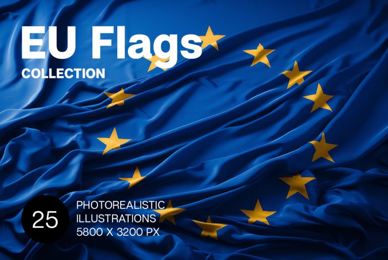 European Union Flag - Images of EU Flag | Handmadefont.com