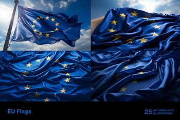 European Union Flag - Images of EU Flag | Handmadefont.com