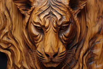 Wooden Animals - Images of Animals made of wood | Handmadefont.com