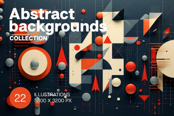 Abstract Backgrounds - Images in minimal style | Handmadefont.com
