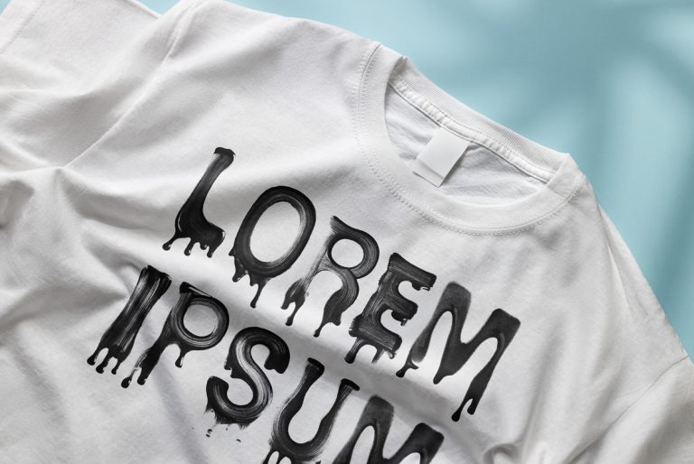 Melted Black Paint Font - Stroke alphabet | Handmadefont.com