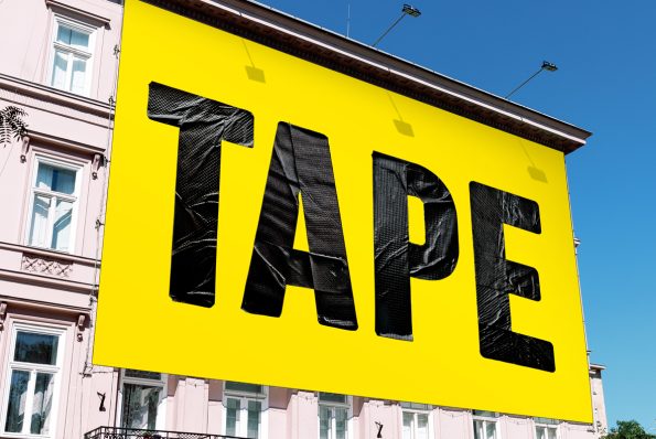 Black Duct Tape Font - Bold Alphabet | Handmadefont.com