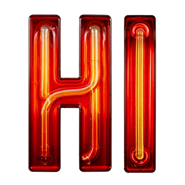 Urban Neon Font - Glow Alphabet | Handmadefont.com