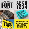 Black Duct Tape Font - Bold Alphabet | Handmadefont.com