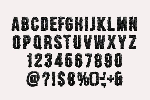 Alien Font - Outer Space Humanoid Alphabet | Handmadefont.com