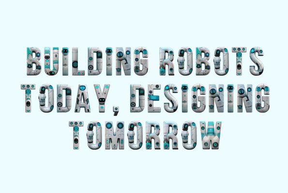 Robot Font - Humanoid Alphabet | Handmadefont.com