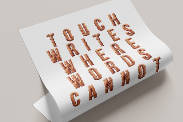 SkinCrawl Font - Natural Alphabet | Handmadefont.com