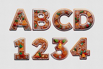 Gingerbread Dreams Font - Christmas Alphabet | Handmadefont.com