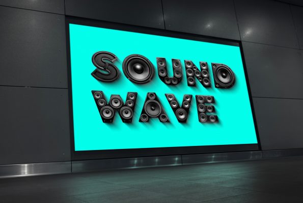 Sound Speakers Font - Audio System Alphabet | Handmadefont.com