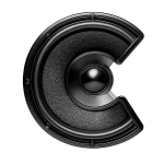 Sound Speakers Font - Audio System Alphabet | Handmadefont.com