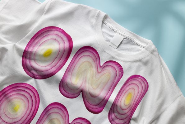 OnioType Font - Red Onion Alphabet | Handmadefont.com