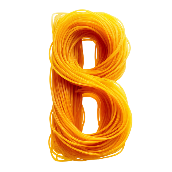 Al Dente Font – Spaghetti Alphabet | Handmadefont.com